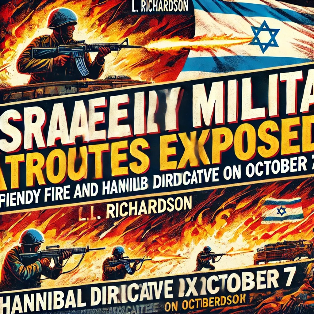 Israeli Military Atrocities Exposed: Friendly Fire and Hannibal ...